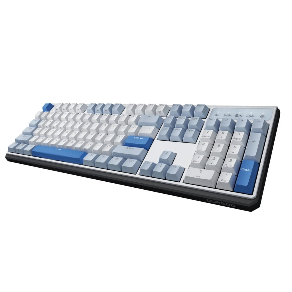 Blue Mechanical Keyboard - DURGOD | Best Wireless Mechanical Keyboard ...