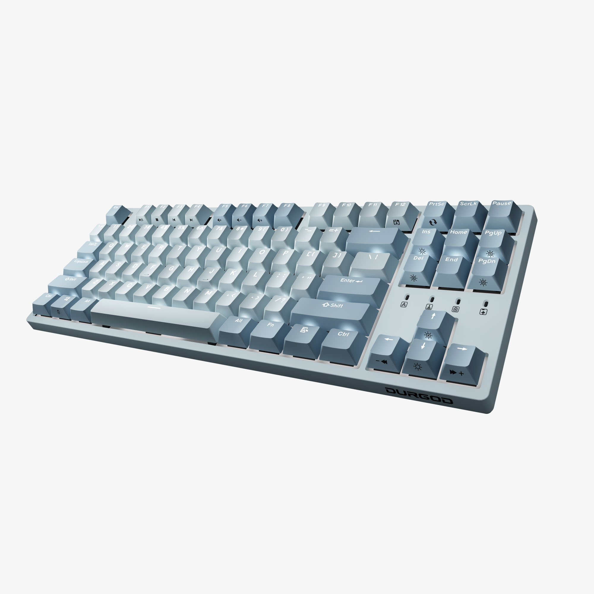 Blue Mechanical Keyboard - DURGOD | Best Wireless Mechanical Keyboard ...