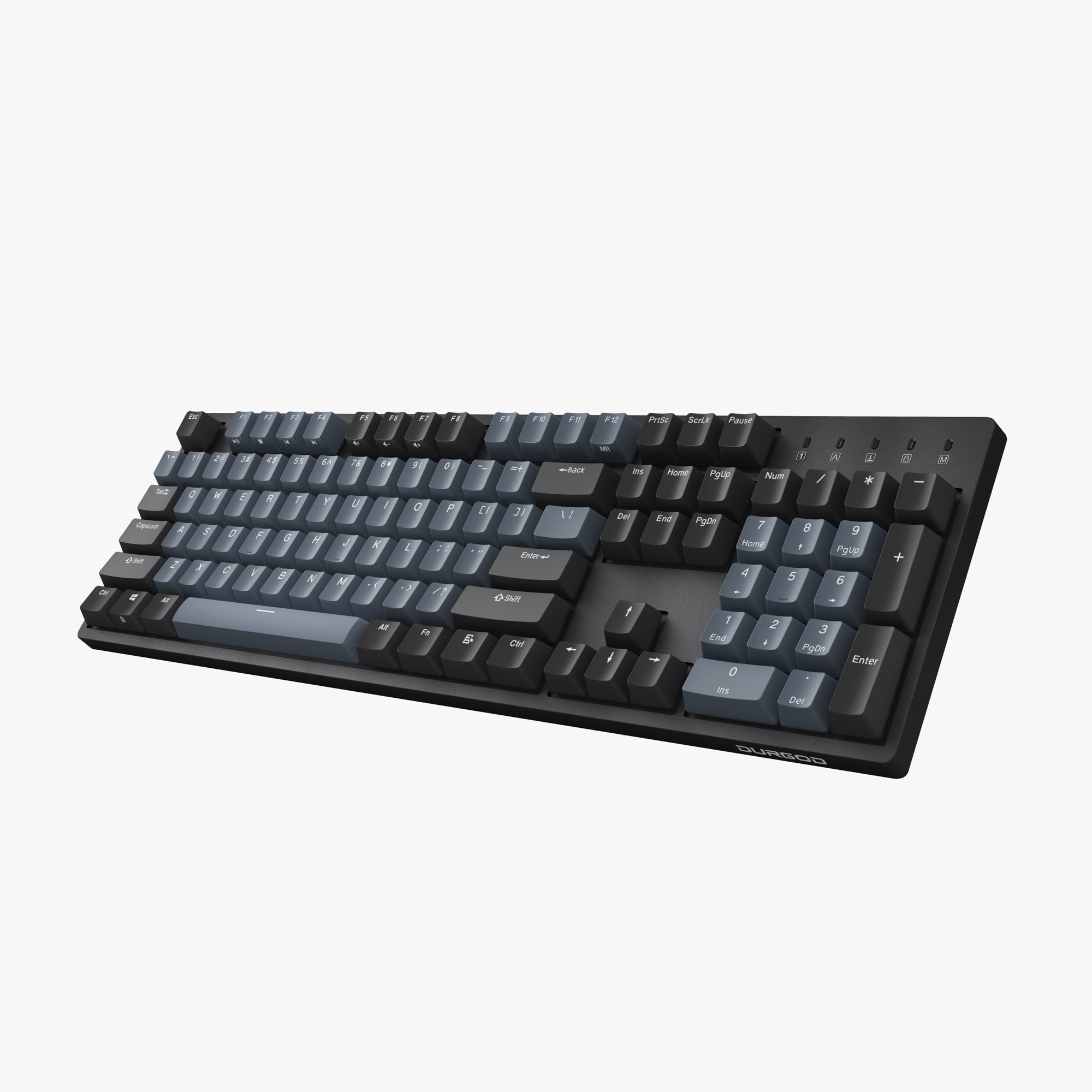 DURGOD K310 Space Gray | Full-Size Mechanical Keyboard