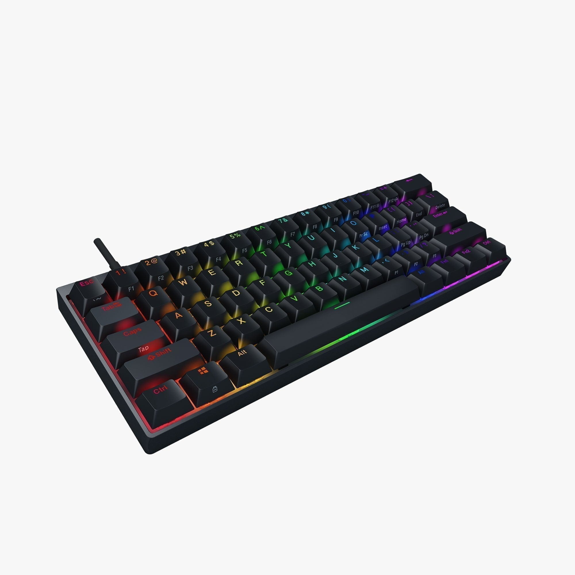 60% Layout Keyboards - Durgod Venus White