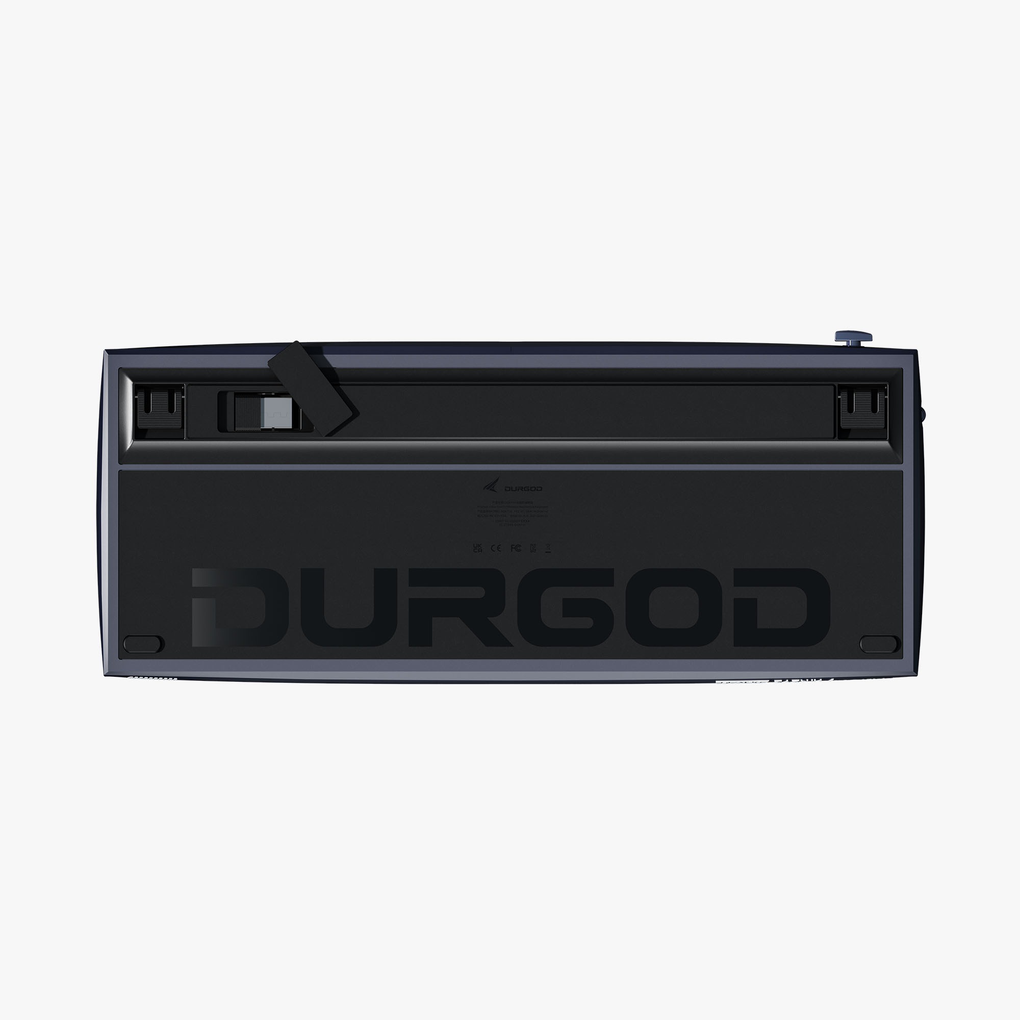DURGOD Hi Keys Dark Blue | 75% Wireless Mechanical Keyboard