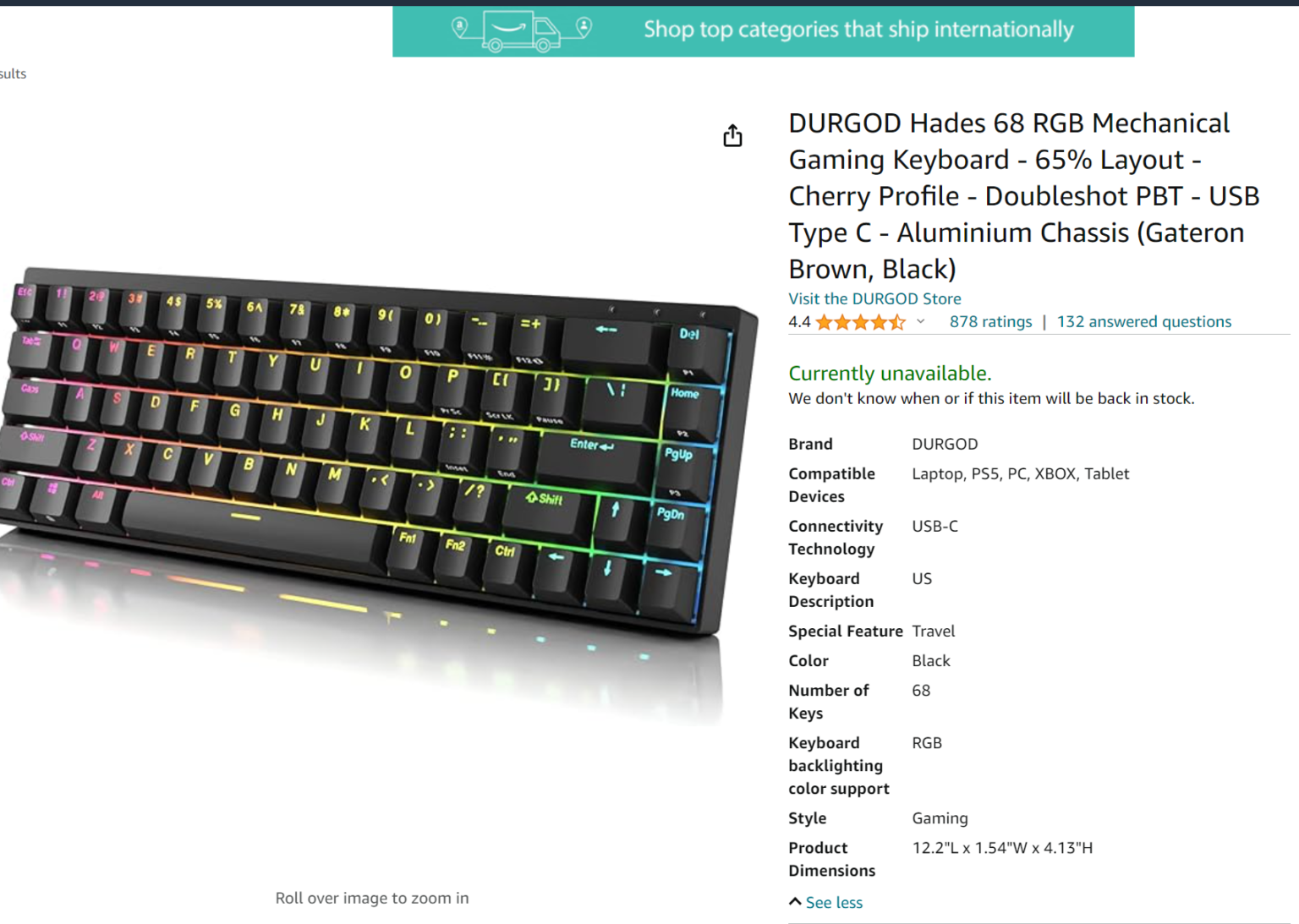 Aluminum Mechanical Keyboard - DURGOD | Best Wireless Mechanical ...