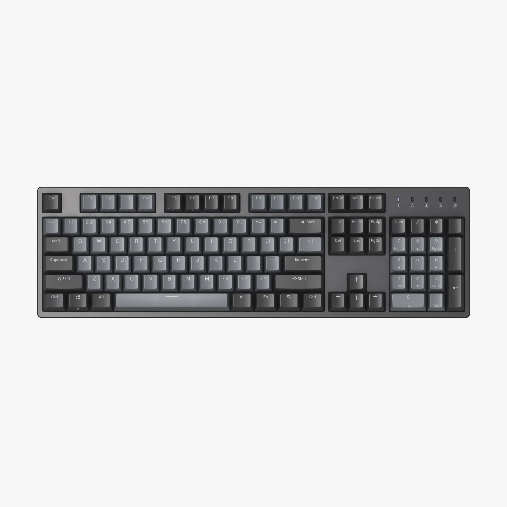 DURGOD K310 Space Gray | Full-Size Mechanical Keyboard