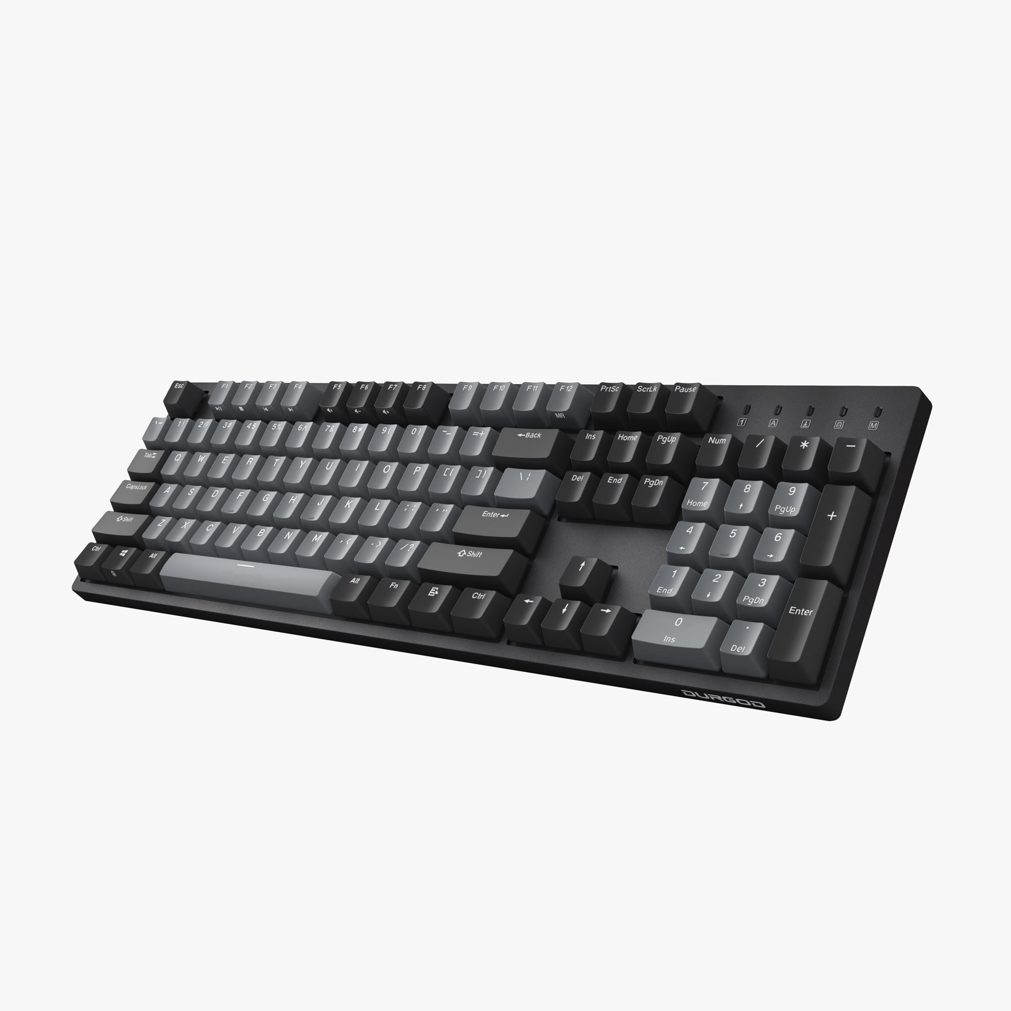 DURGOD K310 Space Gray | Full-Size Mechanical Keyboard
