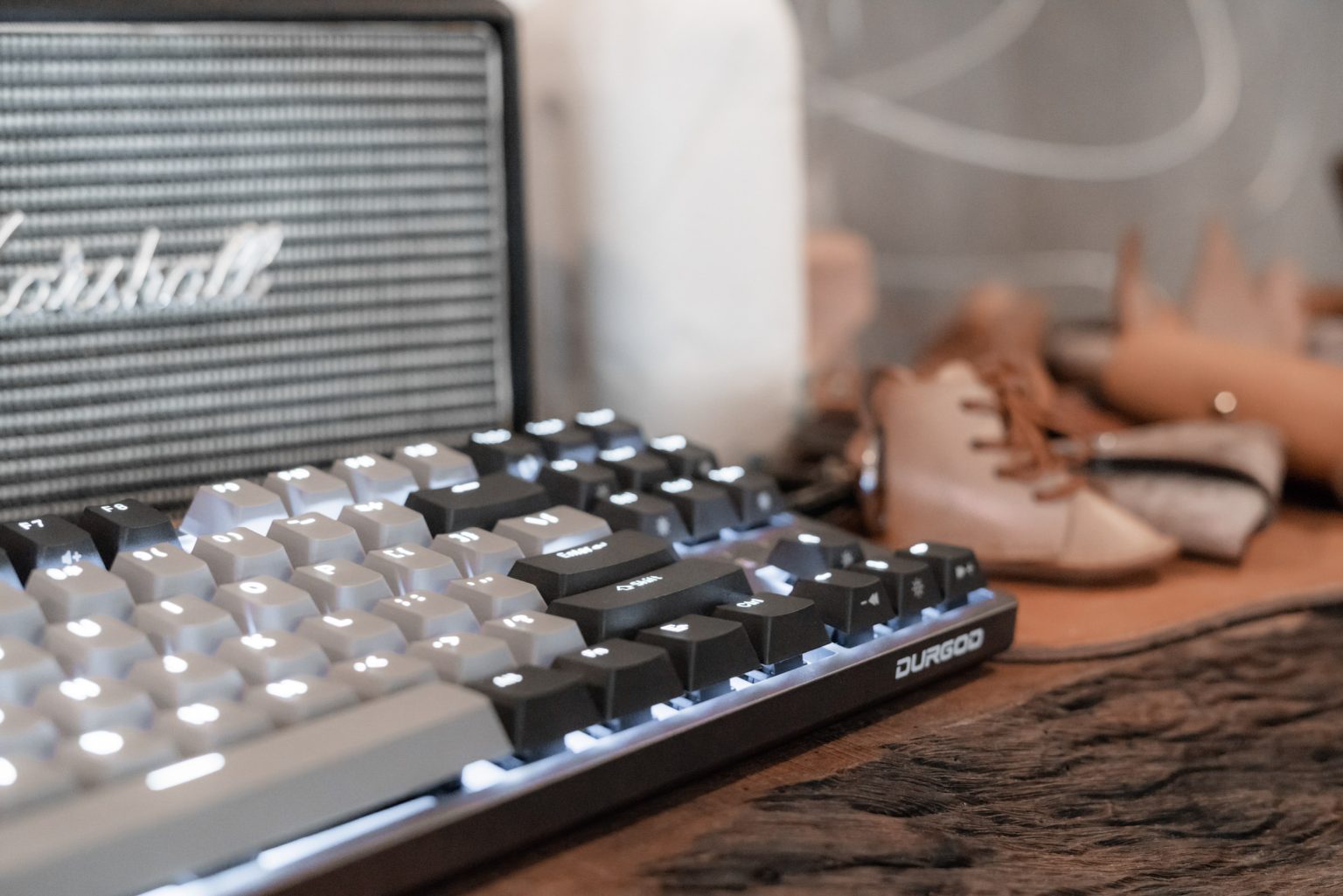 Illuminate your workspace with the Durgod K320 Taurus Corona Space Gray ...